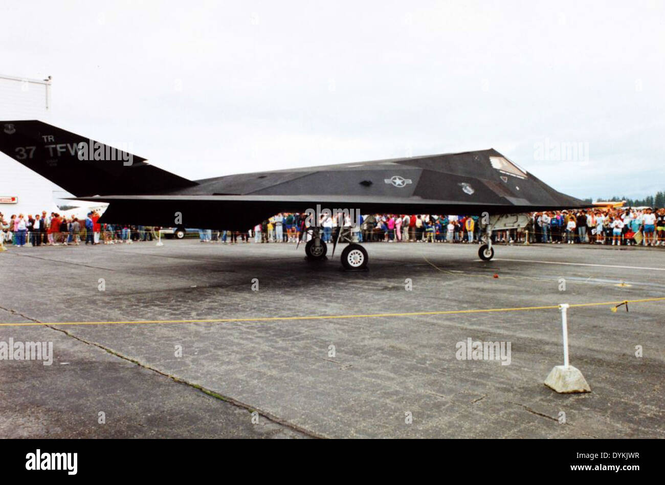 The Lockheed F-117A Nighthawk, a stealth fighter aircraft ...