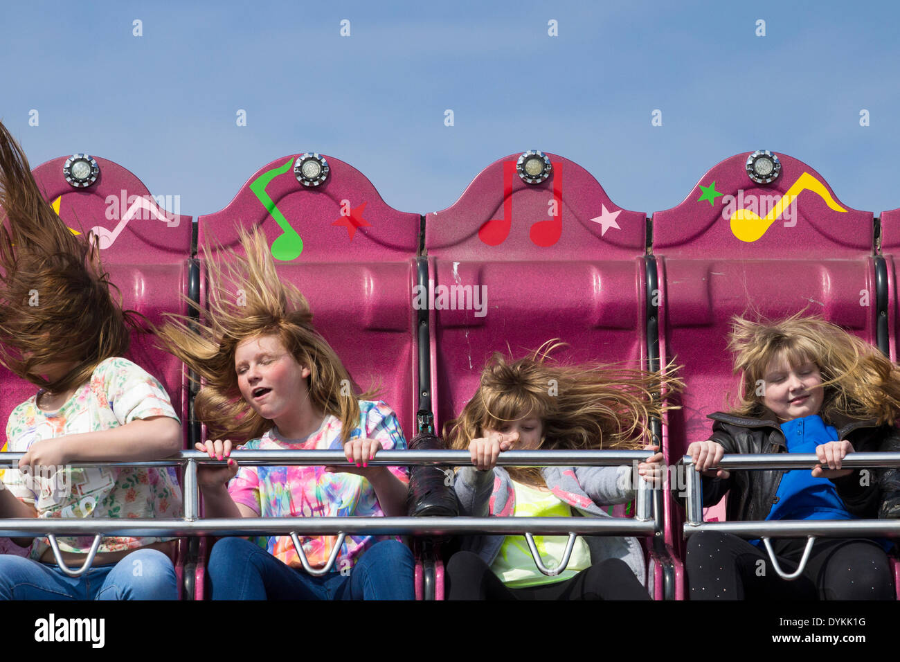 Fairground facial expressions hi-res stock photography and images - Alamy