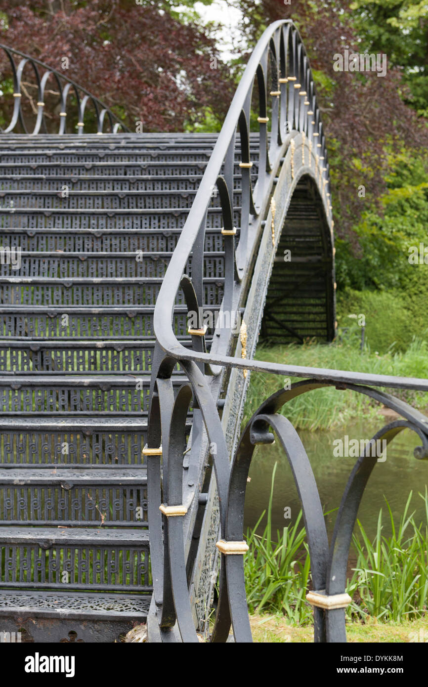 Wrought iron pedestrian bridge hi-res stock photography and images - Alamy