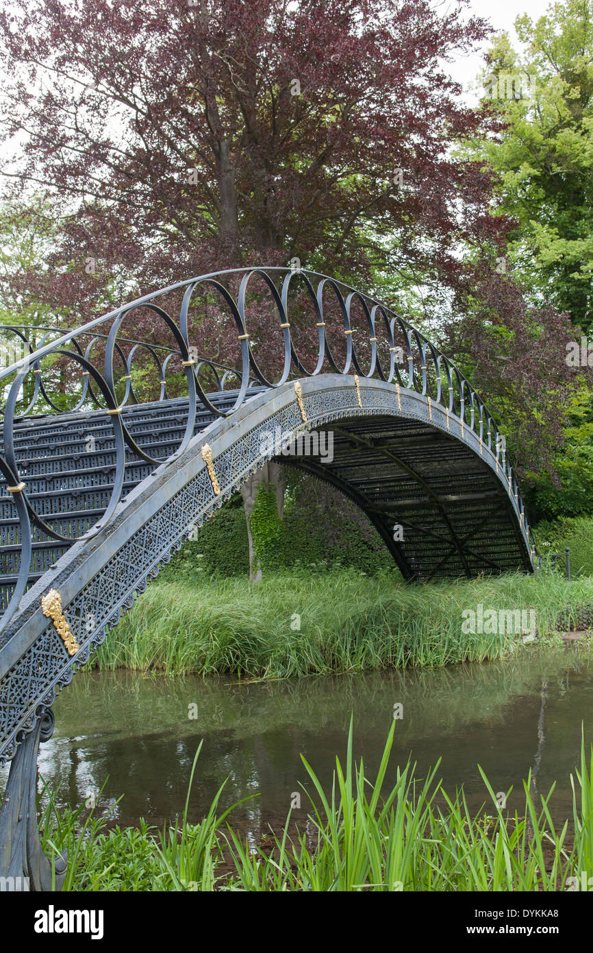 Wrought iron pedestrian bridge hi-res stock photography and images - Alamy