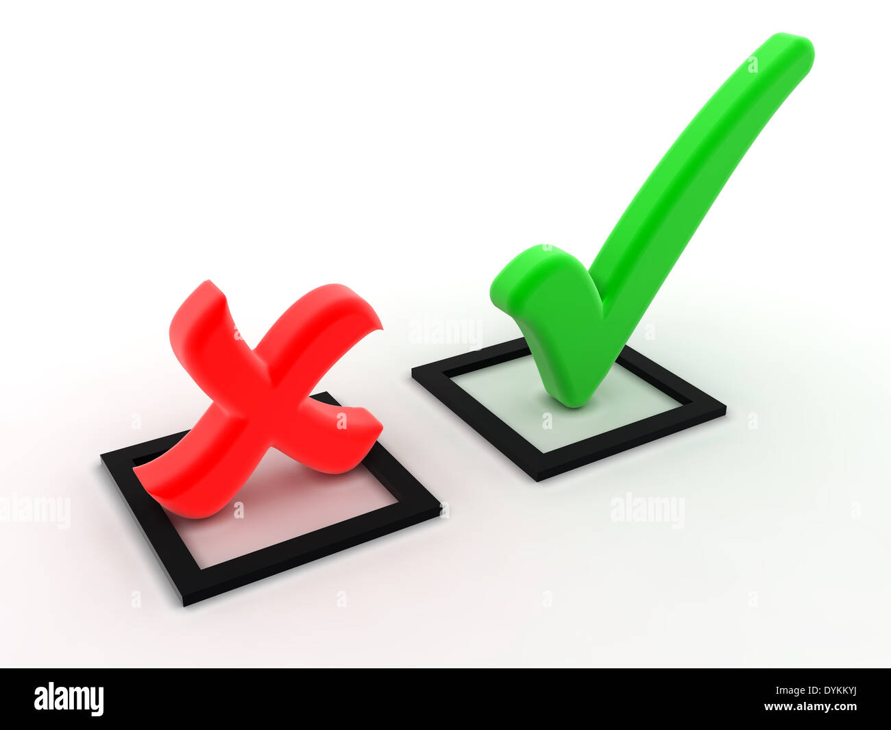 Check true false Stock Photo - Alamy