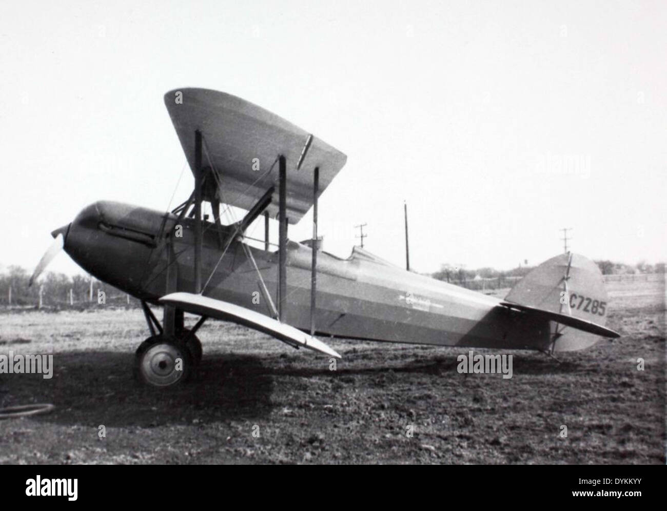 The OX-5 Waco Ten, displayed in the Andrew Lech Collection, is a ...