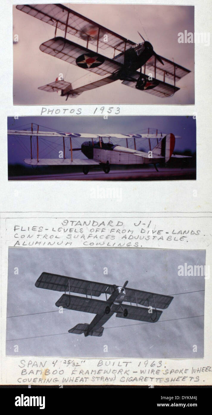 The Standard J-1 was a training aircraft used by the United States ...