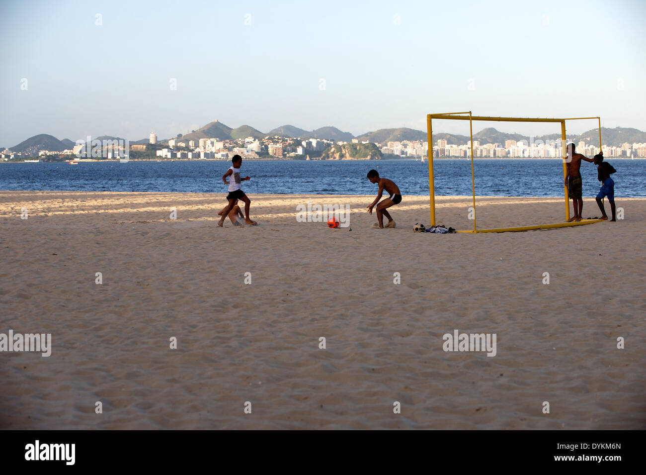 Football game with locals hi-res stock photography and images - Alamy