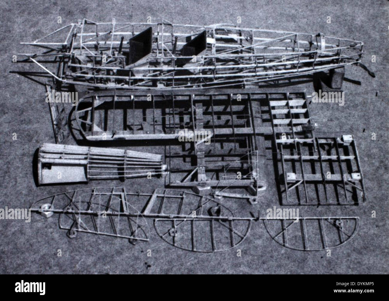 This model of the Waco Ten, powered by the OX-5 engine, is part of the ...