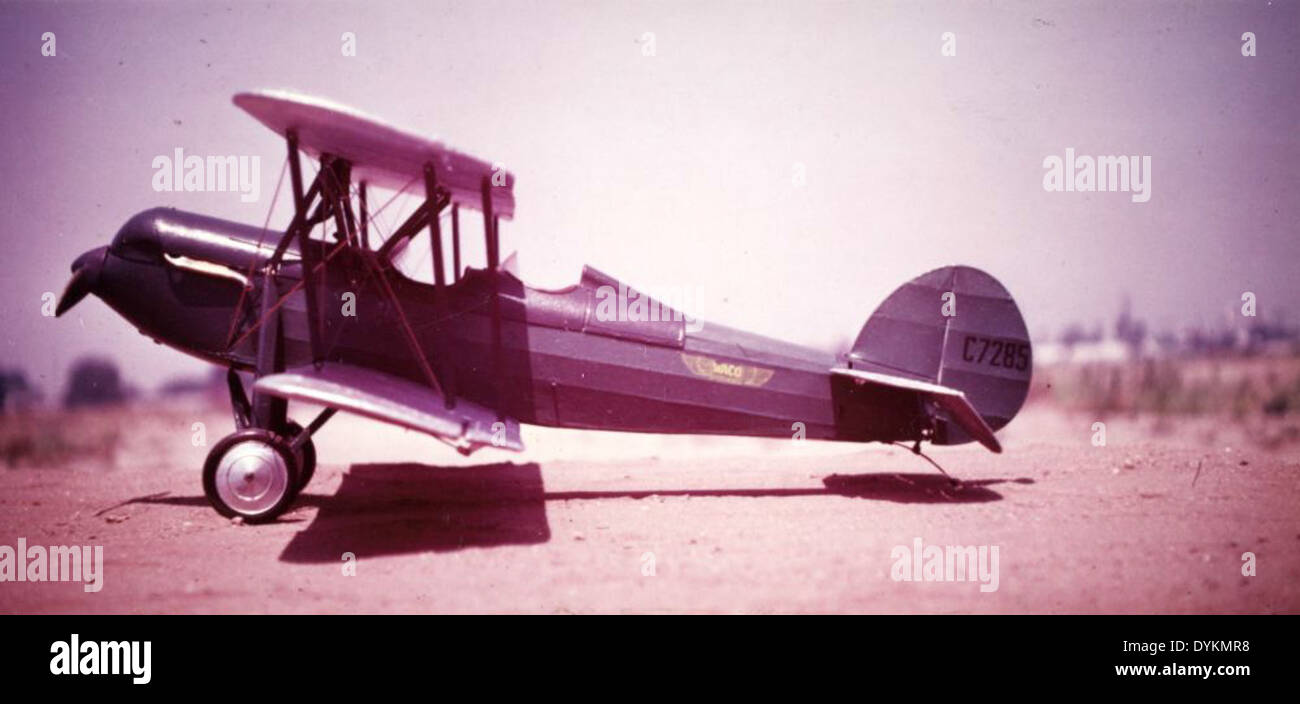 The Waco Ten Model, photographed here in Illinois, was a popular ...