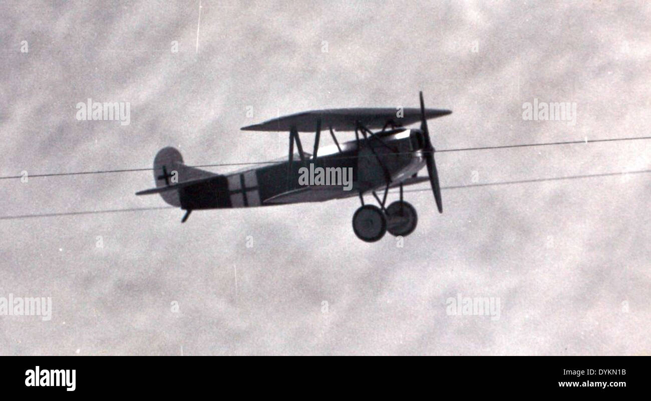 The WWI Fokker D VII, housed in the Andrew Collection at the Lech ...