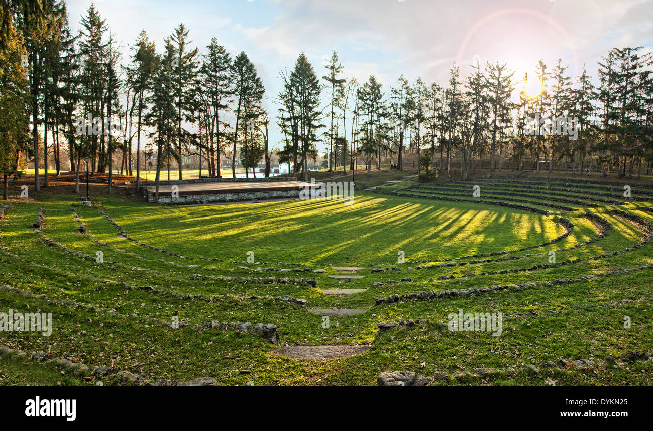 amphitheater located near Comstock Avenue in Syracuse, New York Stock ...