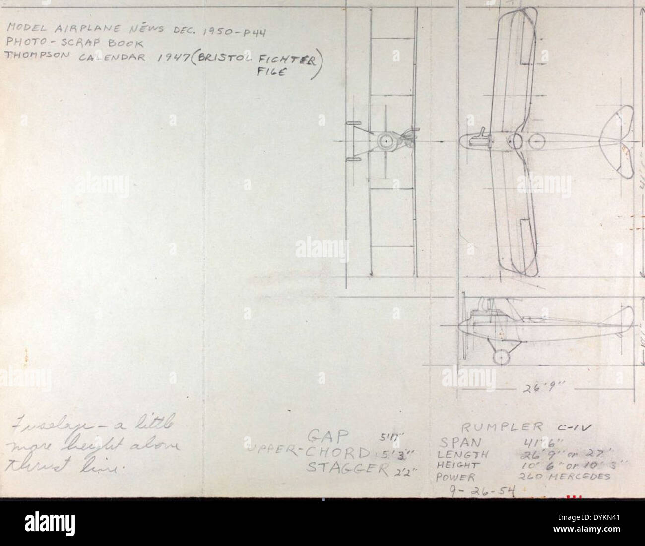 Rumpler c aircraft hi-res stock photography and images - Alamy