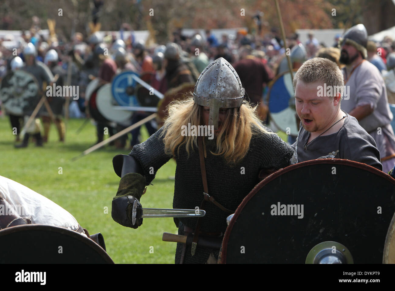 Battle of clontarf re enactment hi-res stock photography and images - Alamy
