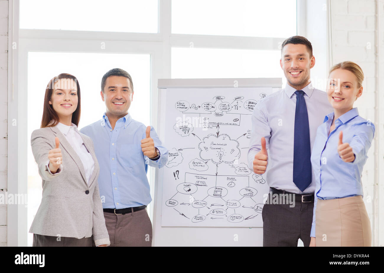 Thumbs up board flip hi-res stock photography and images - Alamy