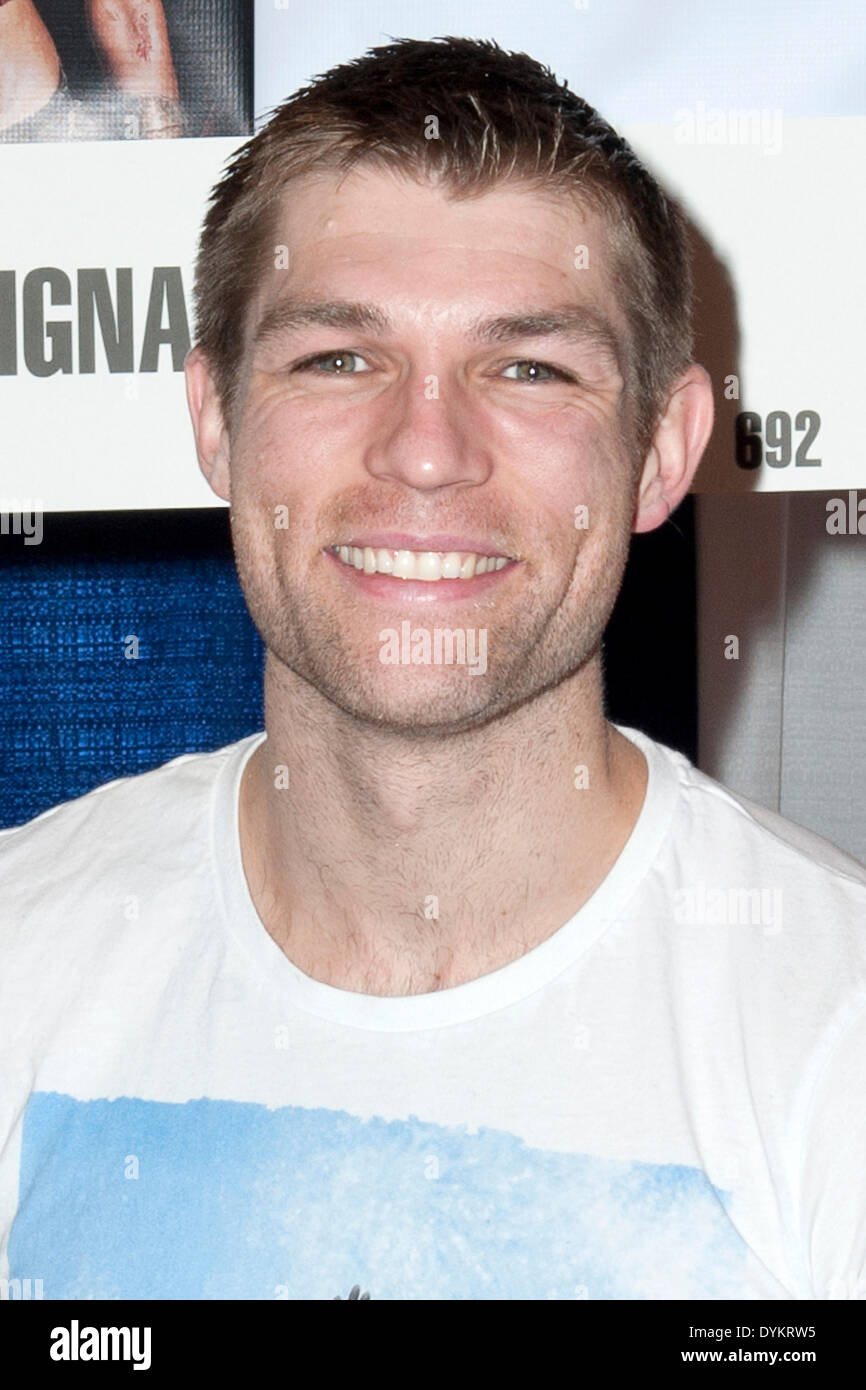 Australian actor Liam McIntyre attends the WonderCon 2014 at the ...