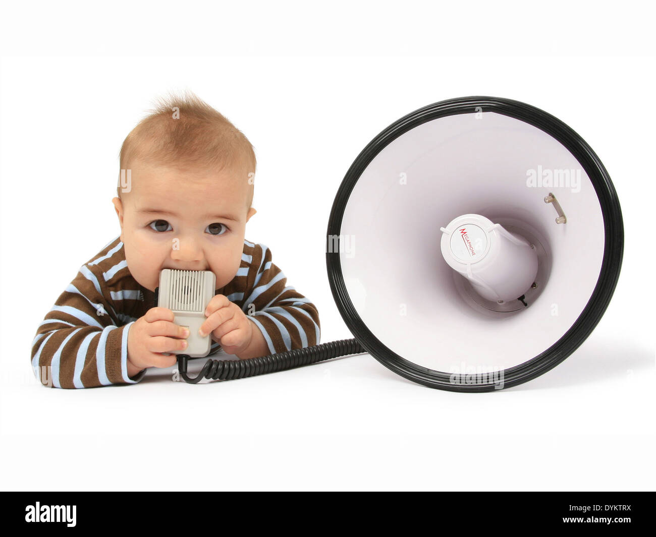 Baby megaphone Cut Out Stock Images & Pictures - Alamy