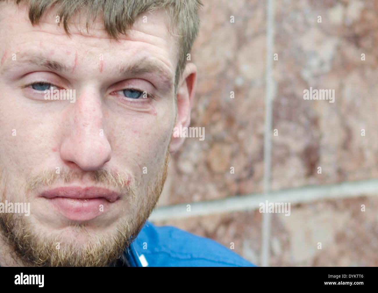 Homeless vagrant begging hi-res stock photography and images - Alamy