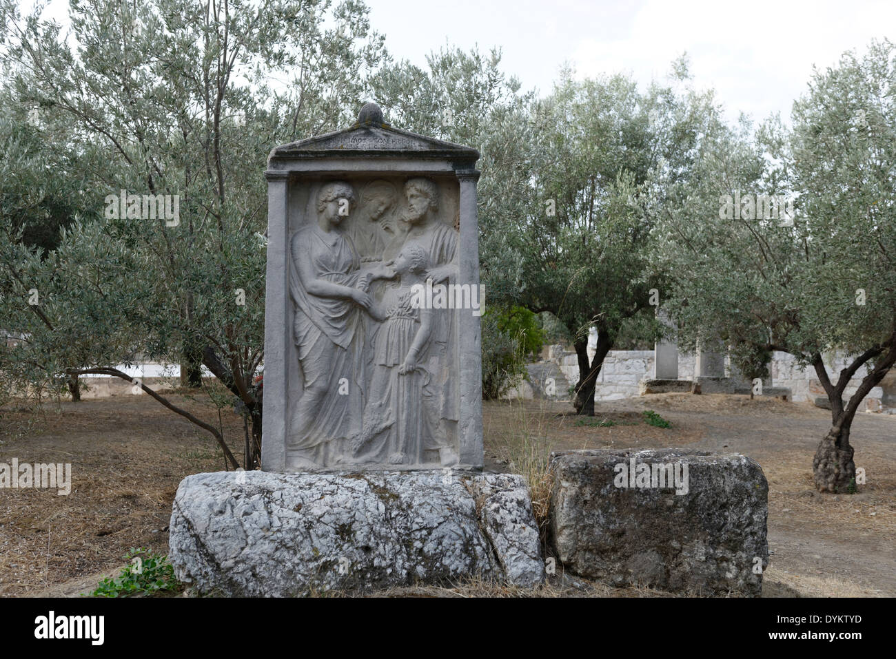 The 4th century BC shrine Aedicula Eukoline at Kerameikos cemetery ...
