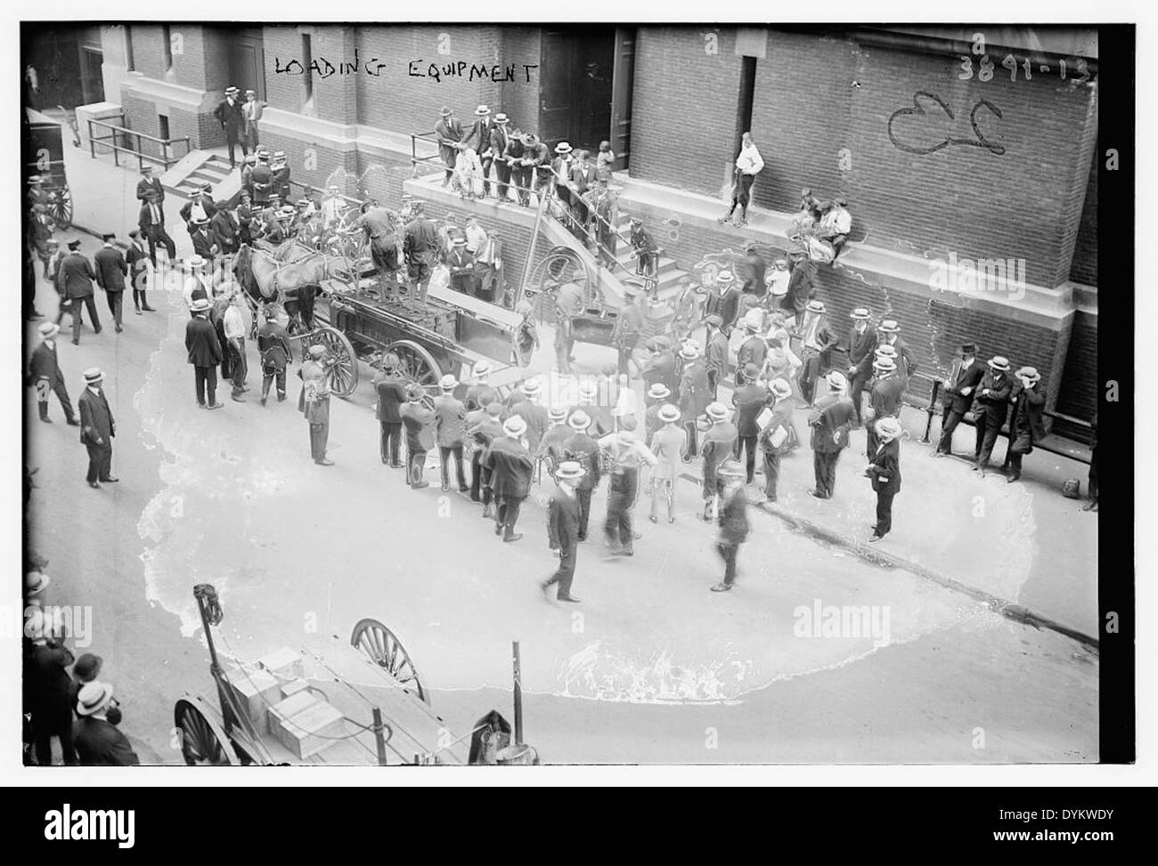 This photograph features loading equipment, showcasing machinery used ...