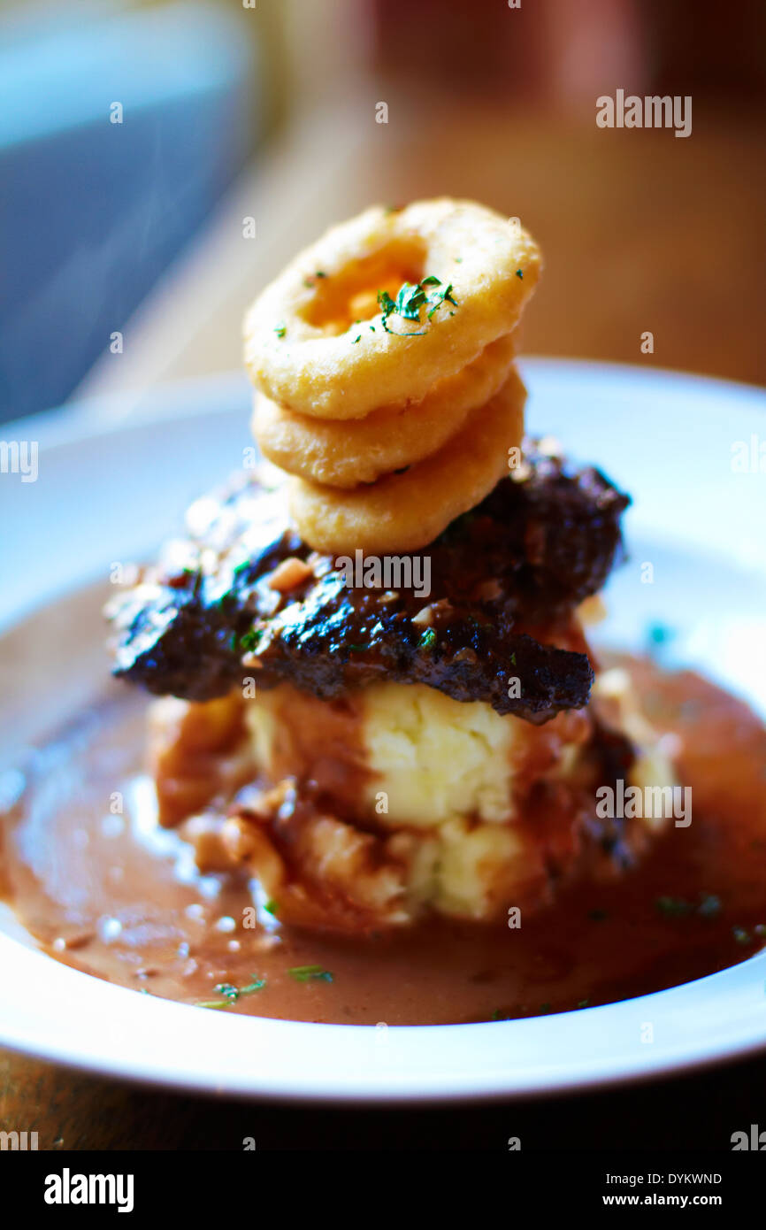 Irish pub food Stock Photo - Alamy