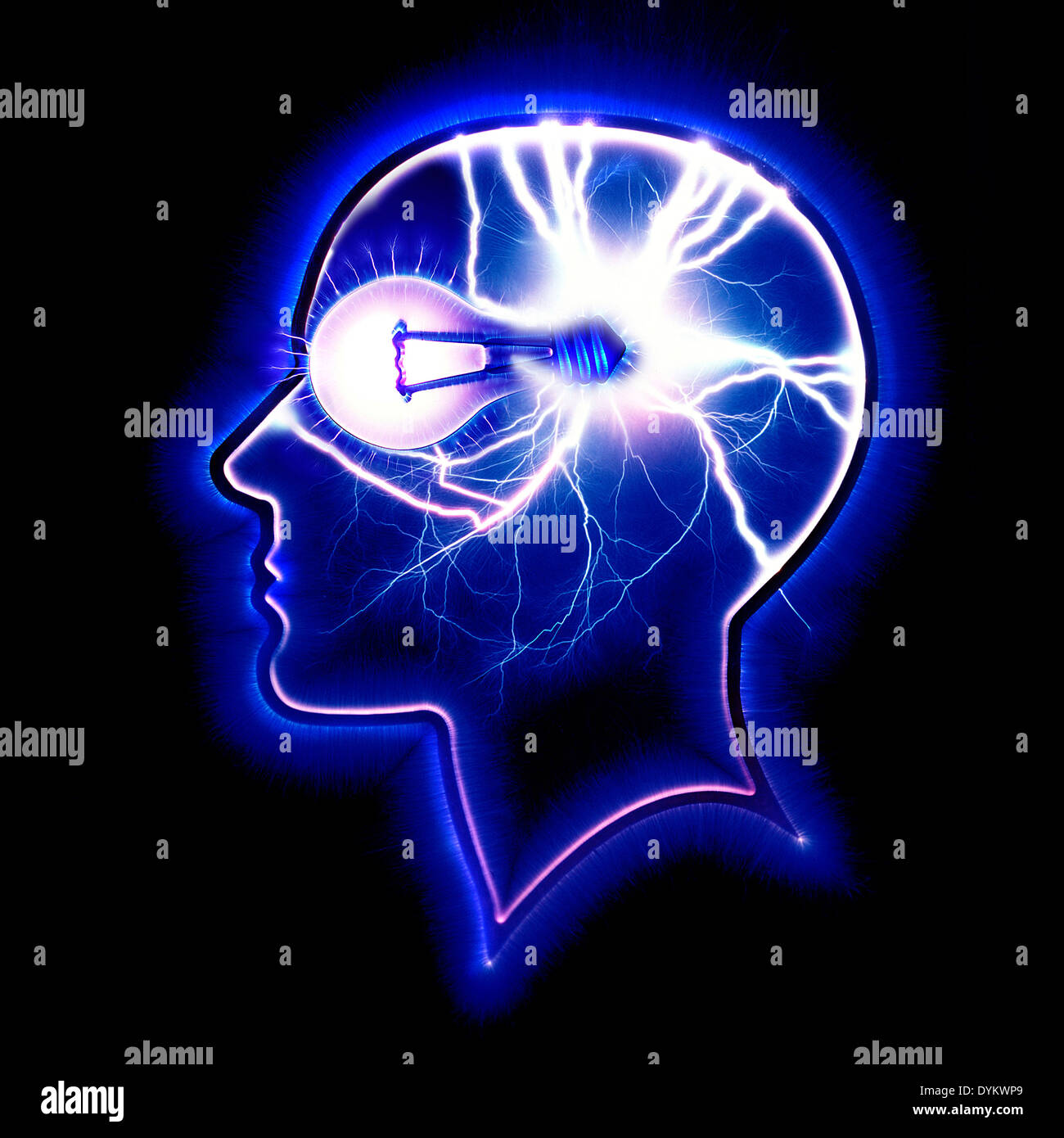 Electrical activity in the brain hi-res stock photography and images ...