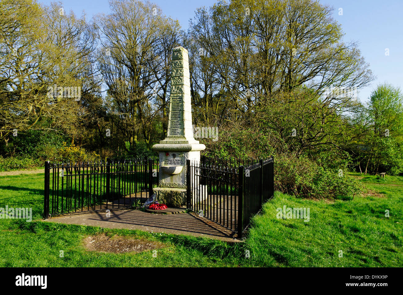Kinver War Memorial, Kinver Edge, Kinver, Staffordshire, England, UK ...