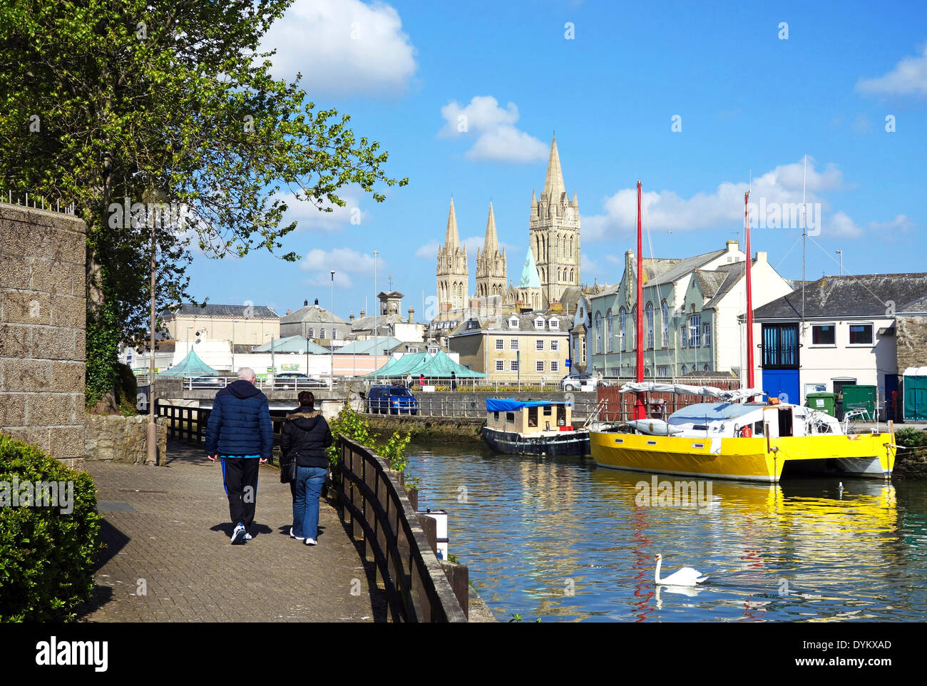 Truro cathedral river hi-res stock photography and images - Alamy