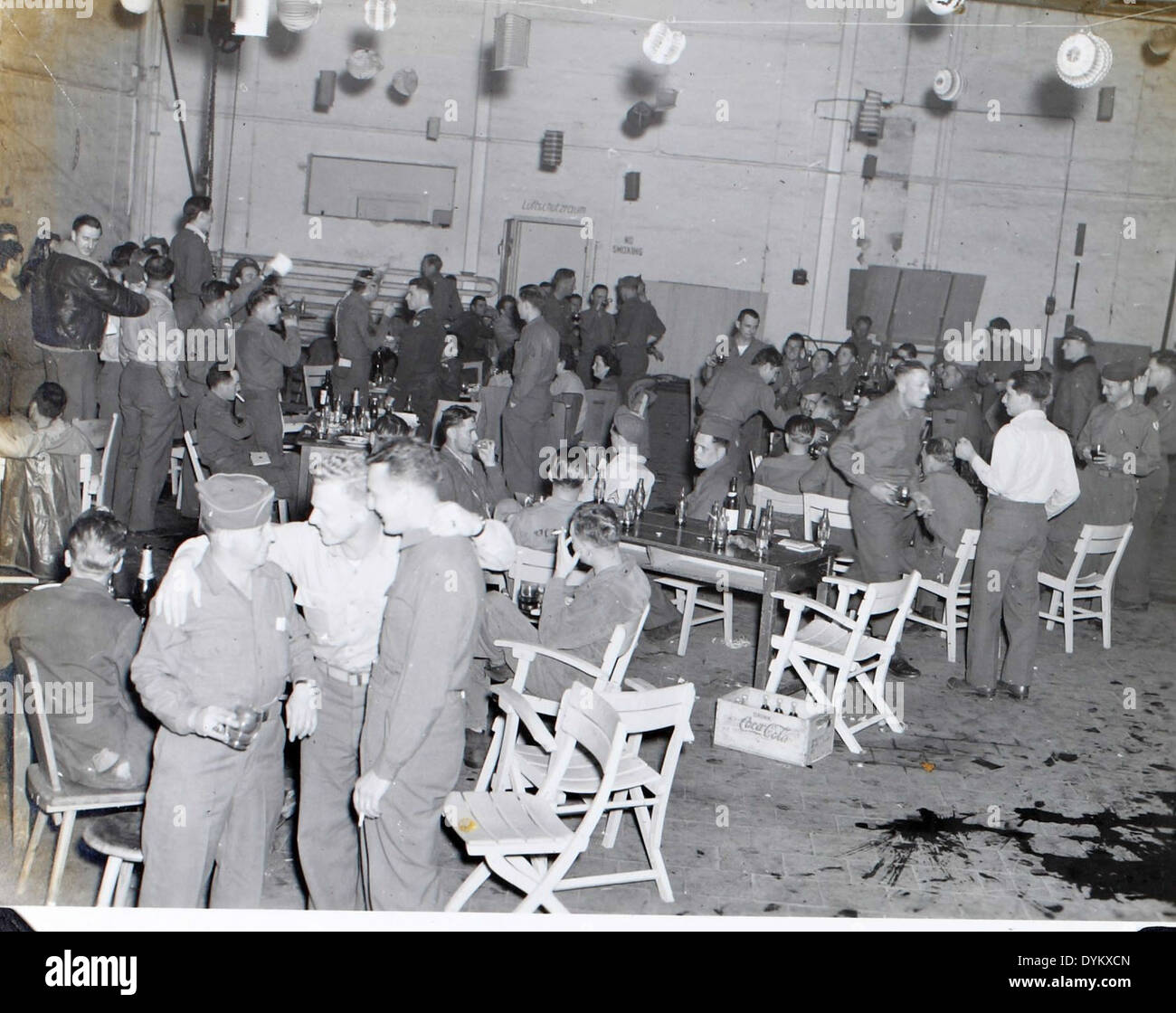 This photo captures the 125th Liaison Squadron during World War II, a ...