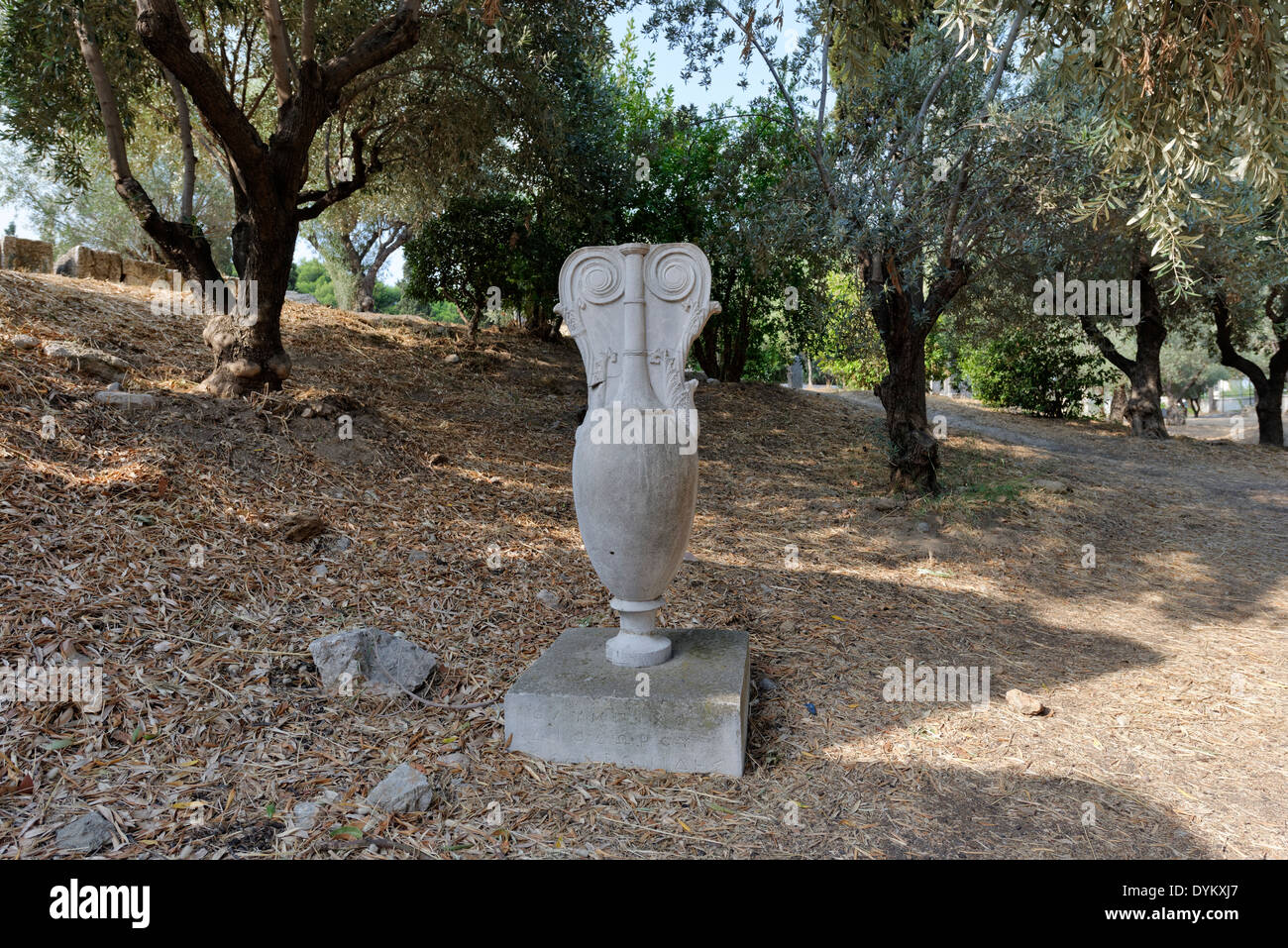 Sacred Way grave shrine Olympichos son Diodoros Skambonidai (early 4th ...