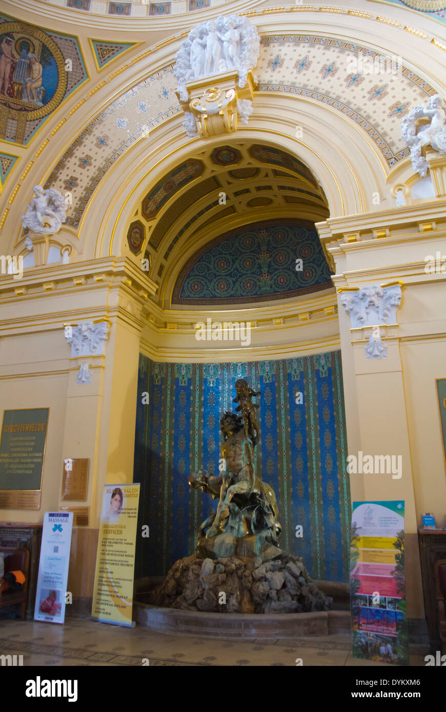 Szechenyi furdo bath and spa, Varosliget, City Park, Budapest, Hungary ...
