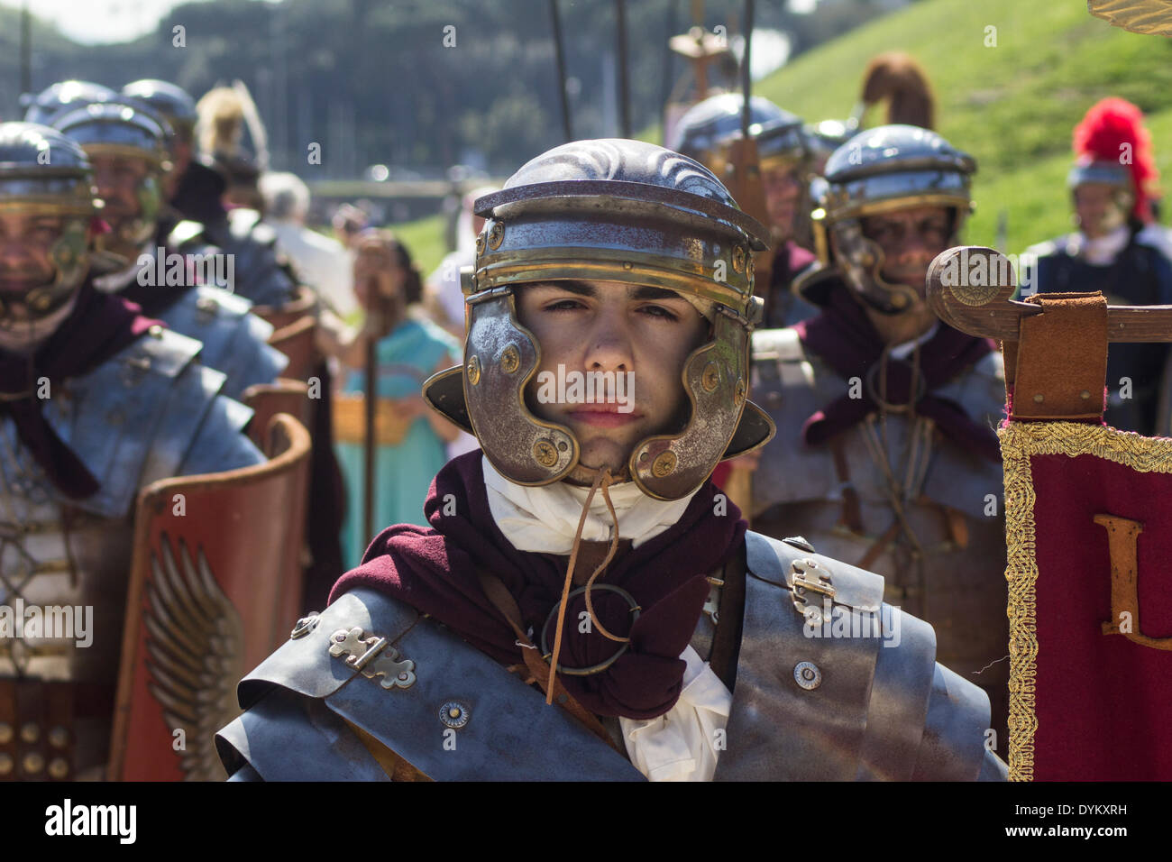 Roman military ceremony hi-res stock photography and images - Alamy