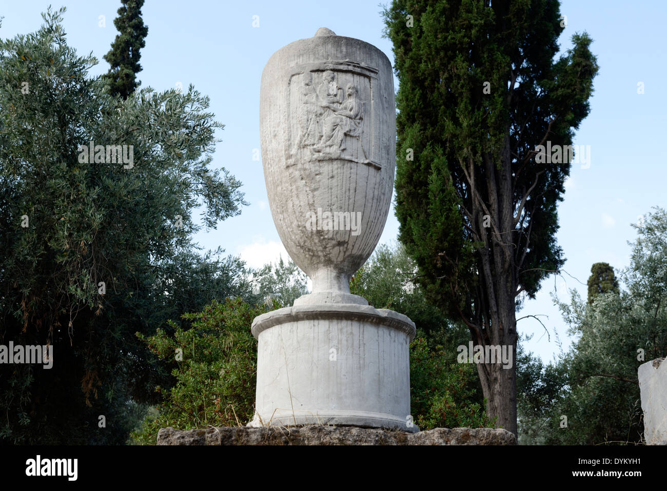 Sacred Way grave shrine Aristomache possibly wife Kephisodotos from ...