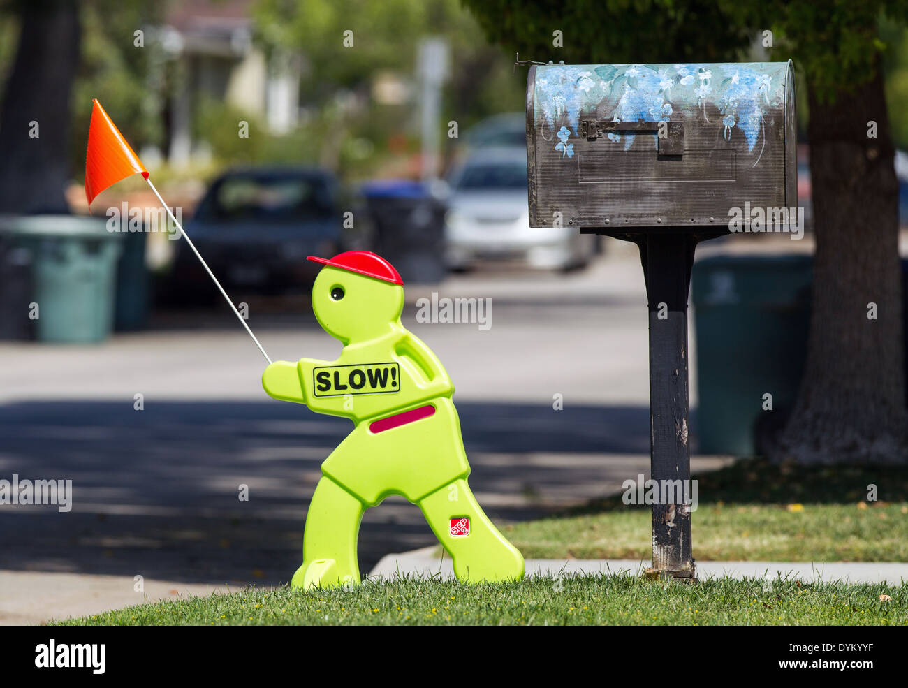 A photograph of the Step2 Kid Alert - Visual Warning Signal Stock Photo ...