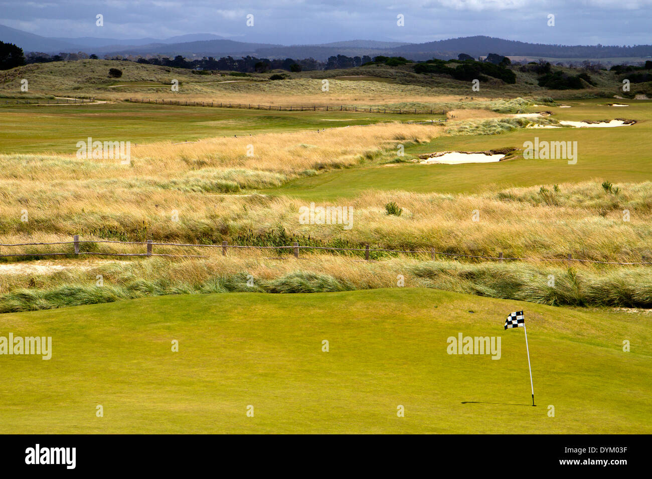 Barnbougle Lost Farm golf course Stock Photo - Alamy
