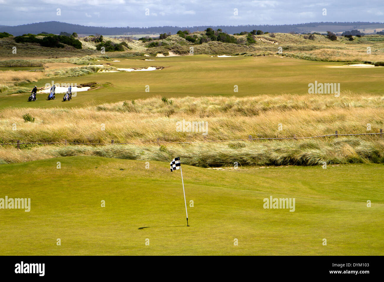 Barnbougle Lost Farm golf course Stock Photo - Alamy