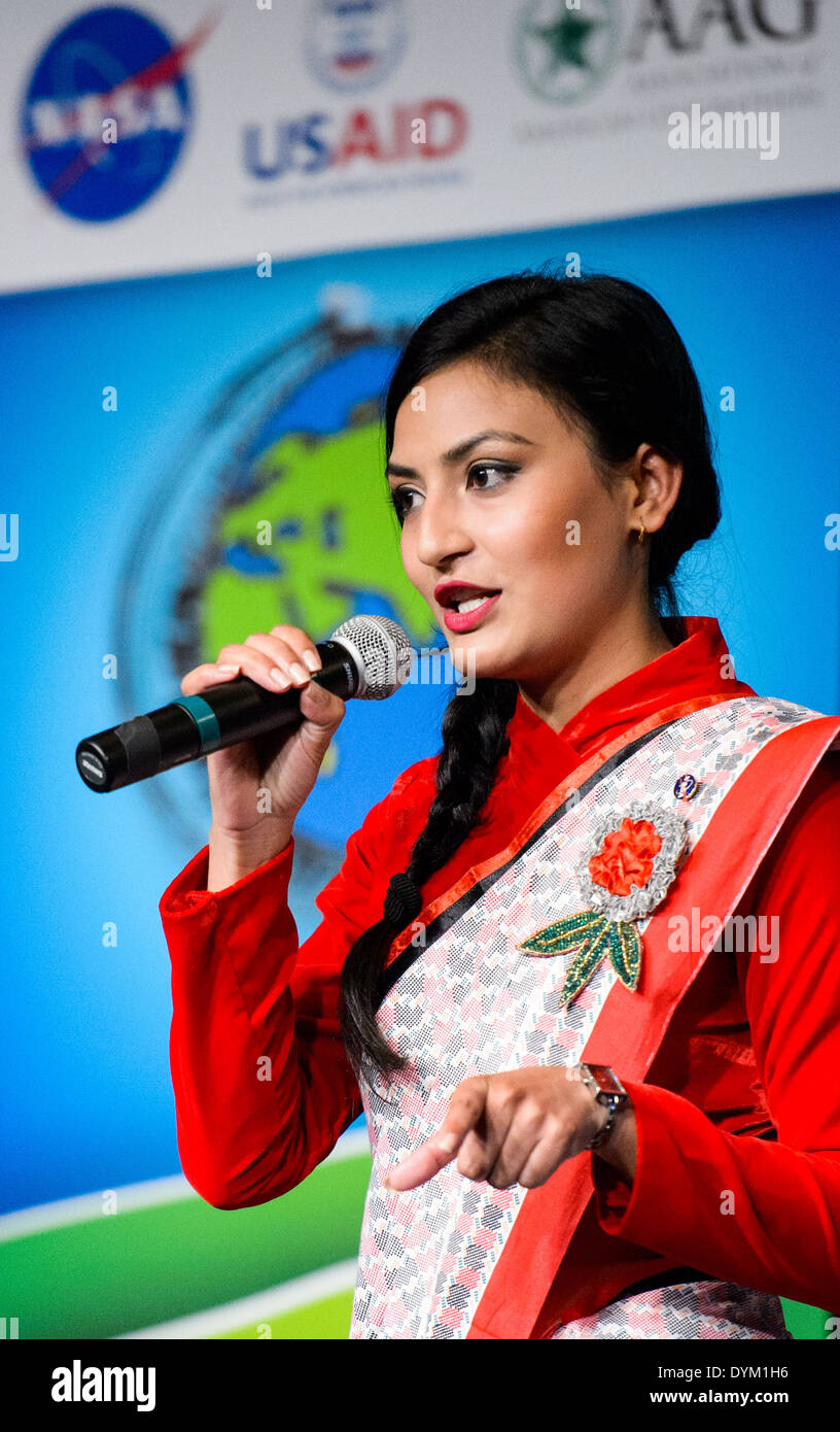My Community, Our Earth(MyCOE)/SERVIR Presentations Stock Photo - Alamy