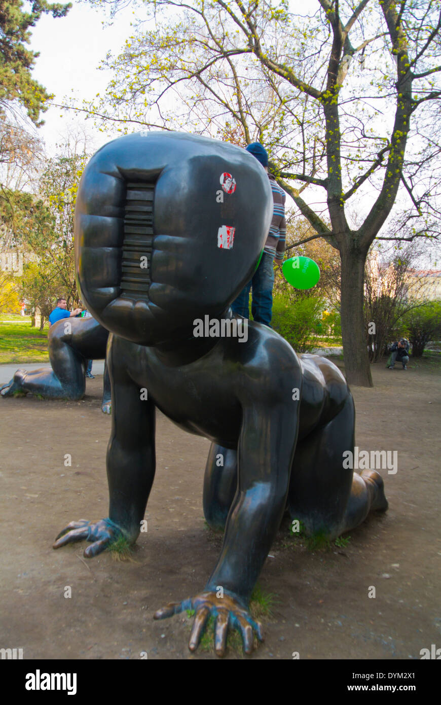 Mimina, Babies by David Carny, Kampa island, Mala strana, Prague, Czech ...