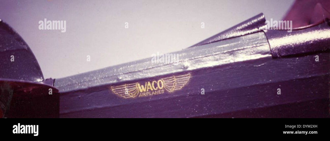 The Waco Ten Model is a classic biplane from the 1930s, known for its ...