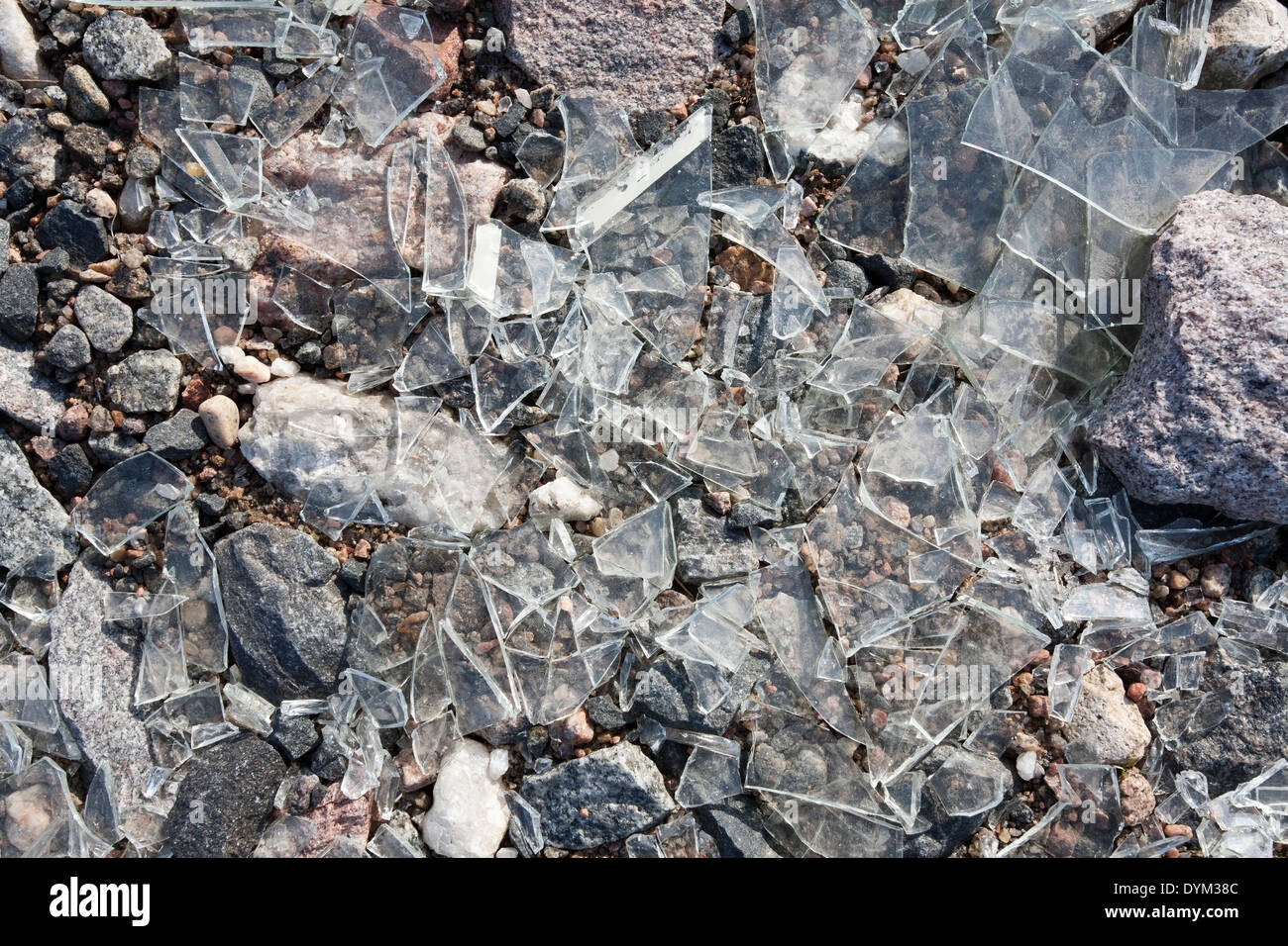 Broken glass on ground hi-res stock photography and images - Alamy