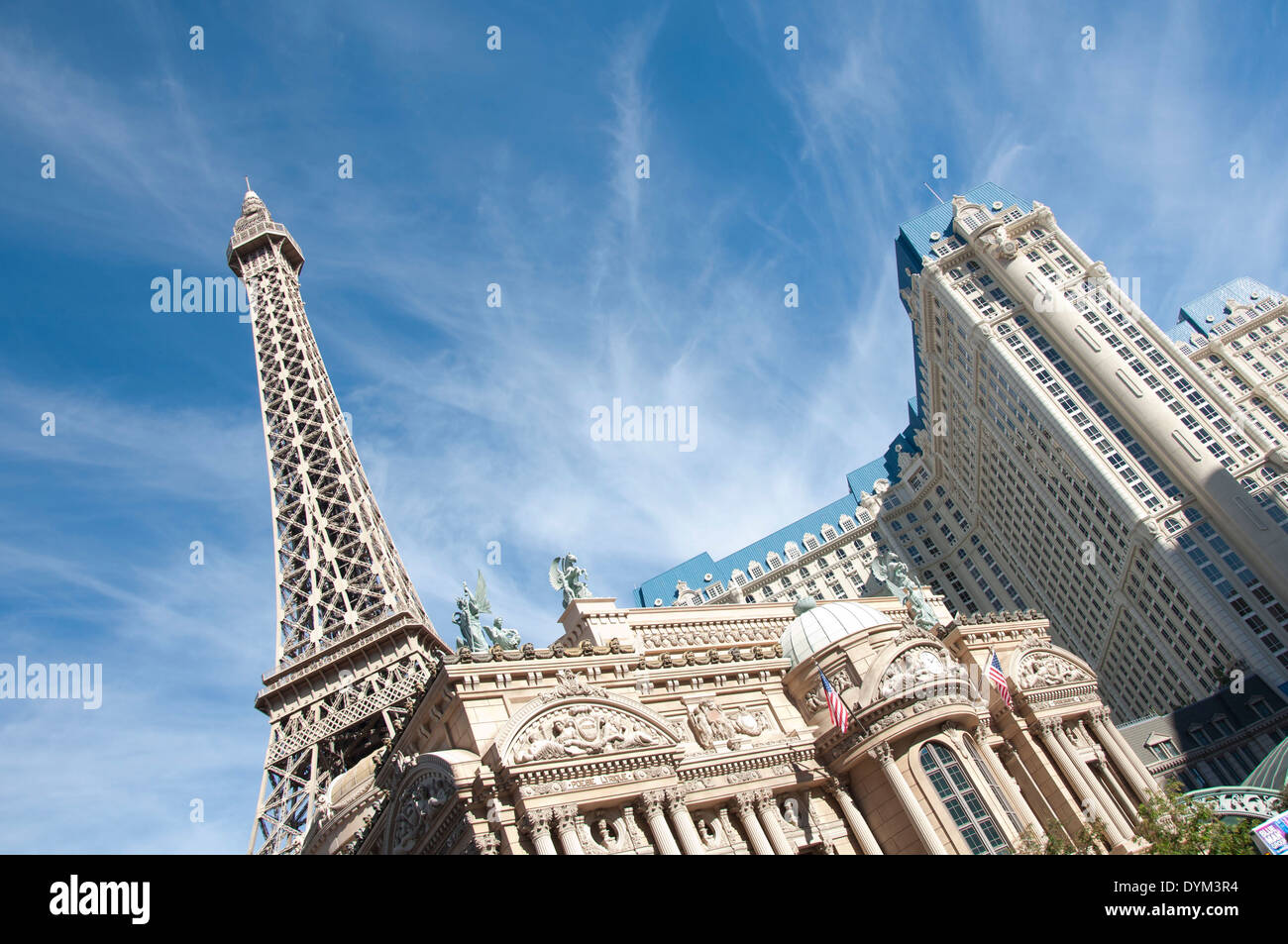 Eiffel tower paris hotel hi-res stock photography and images - Alamy