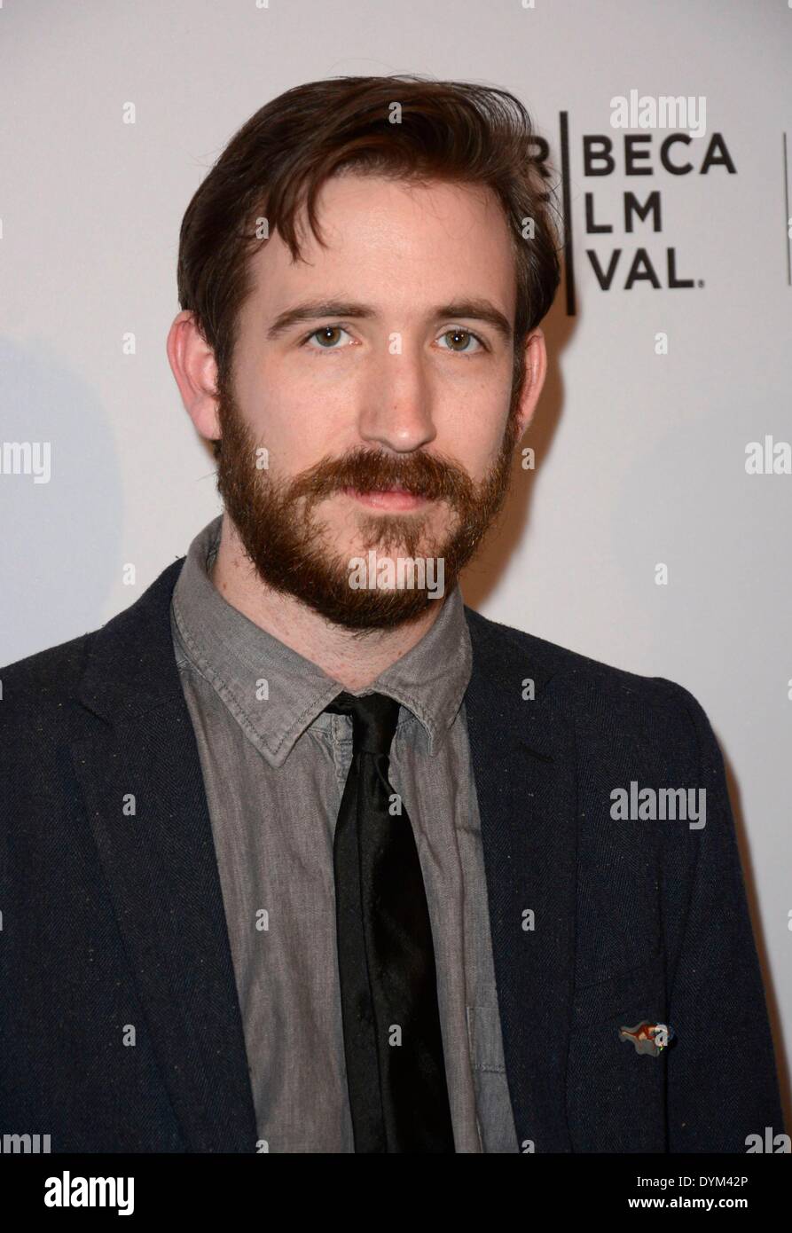 New York, NY, USA. 21st Apr, 2014. Brian McElhaney at arrivals for ...