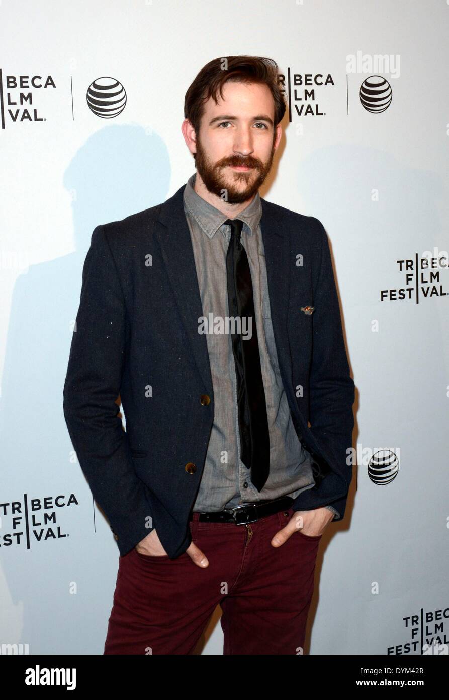 New York, NY, USA. 21st Apr, 2014. Brian McElhaney at arrivals for ...