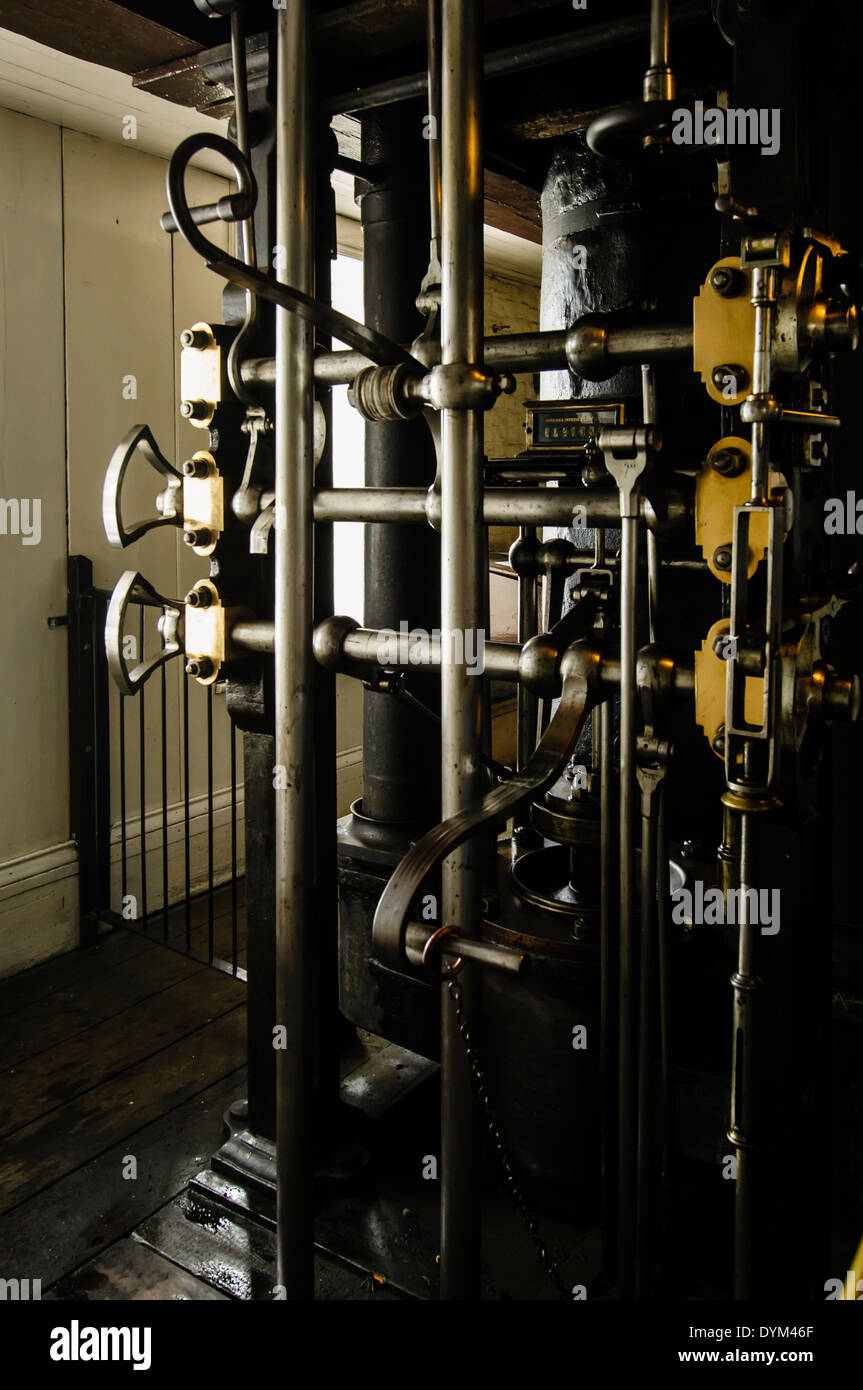 Crofton steam beam engine Stock Photo - Alamy