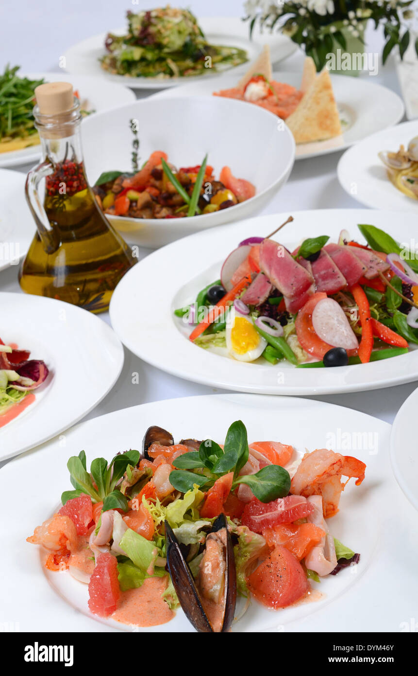 Beautiful delicious restaurant meals hi-res stock photography and ...