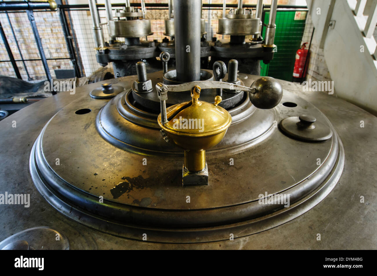 Crofton steam beam engine Stock Photo - Alamy