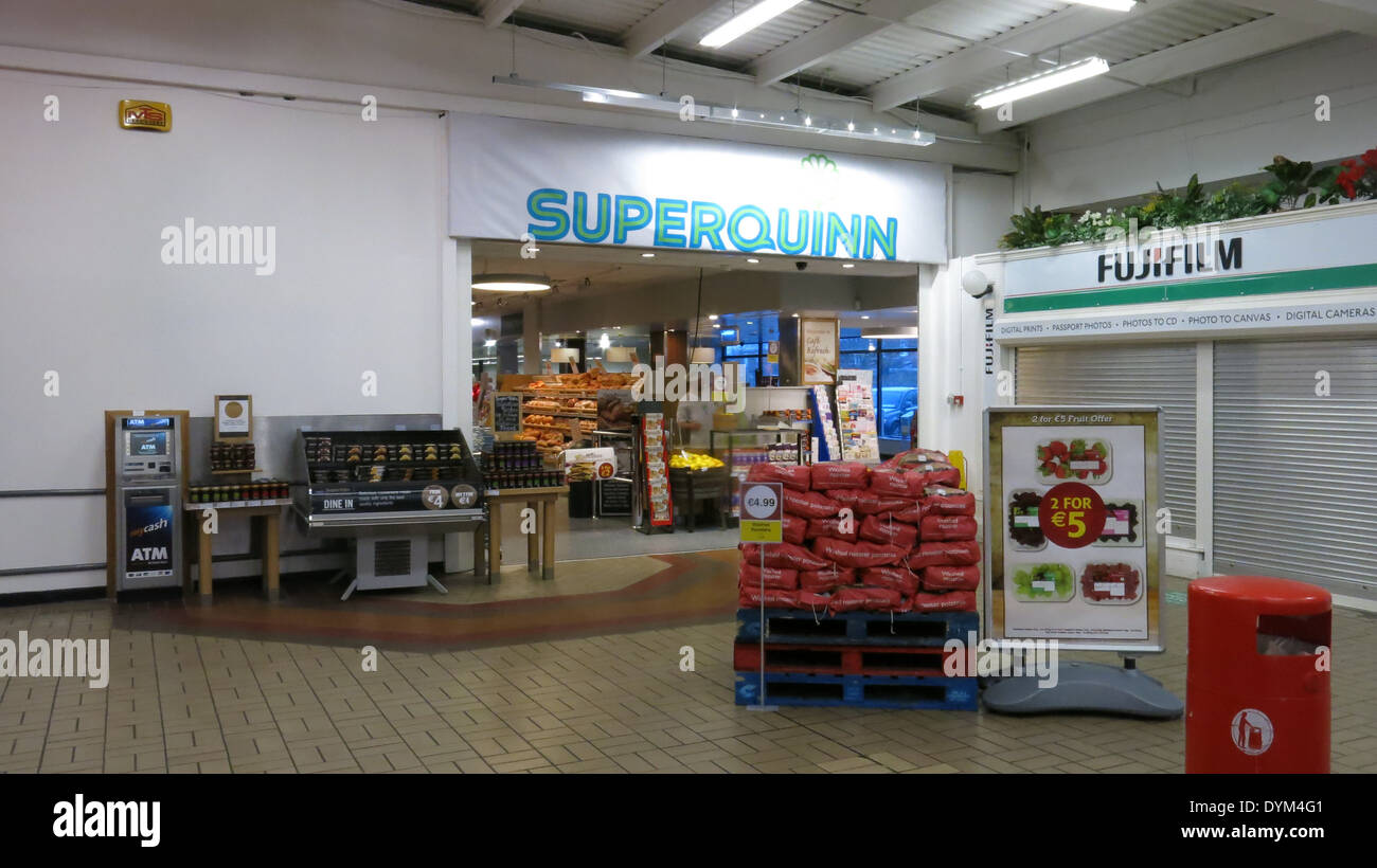 The entrance to a Superquinn shopping centre in Ballinteer, South ...