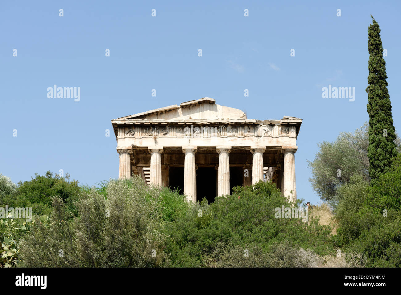 East side (front) Temple Hephaistos Temple dedicated to Hephaestus ...