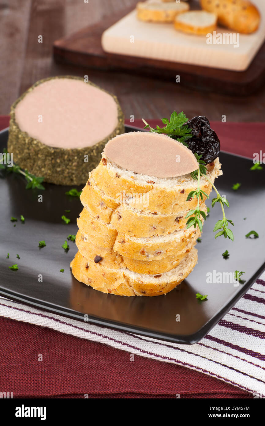 Luxurious culinary pate background. Delicious french kitchen Stock ...