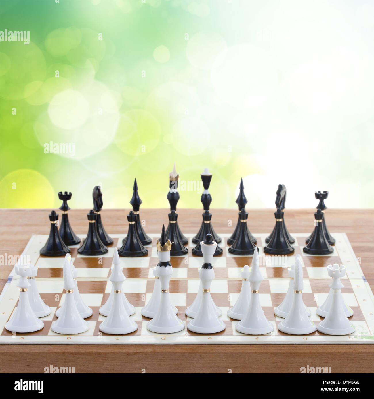 set of chess ready to play Stock Photo - Alamy