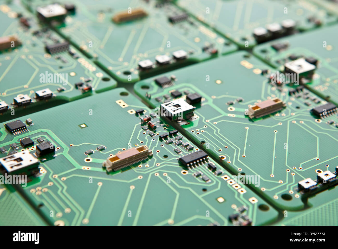 printed circuit plate. Microprocessor. Mainboard Stock Photo - Alamy