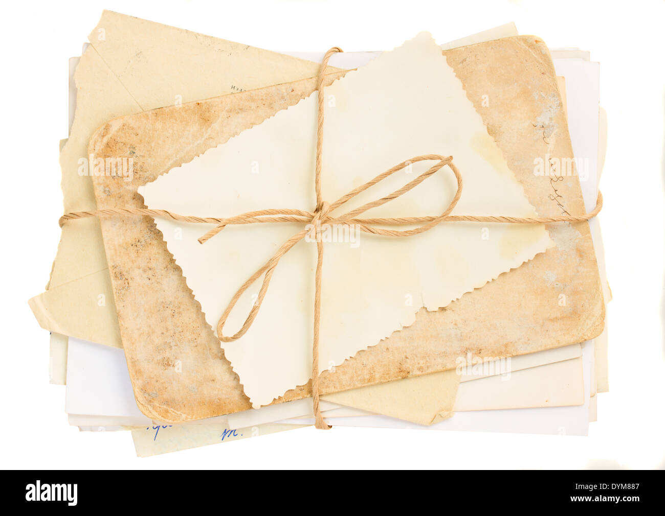 pile of old mail Stock Photo - Alamy