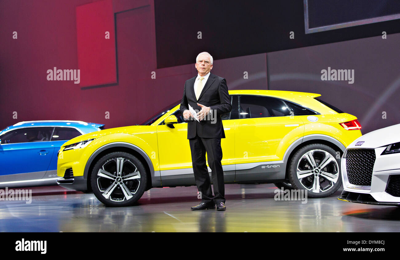 Audi TT offroad concept was presented on the eve of the Beijing Auto ...