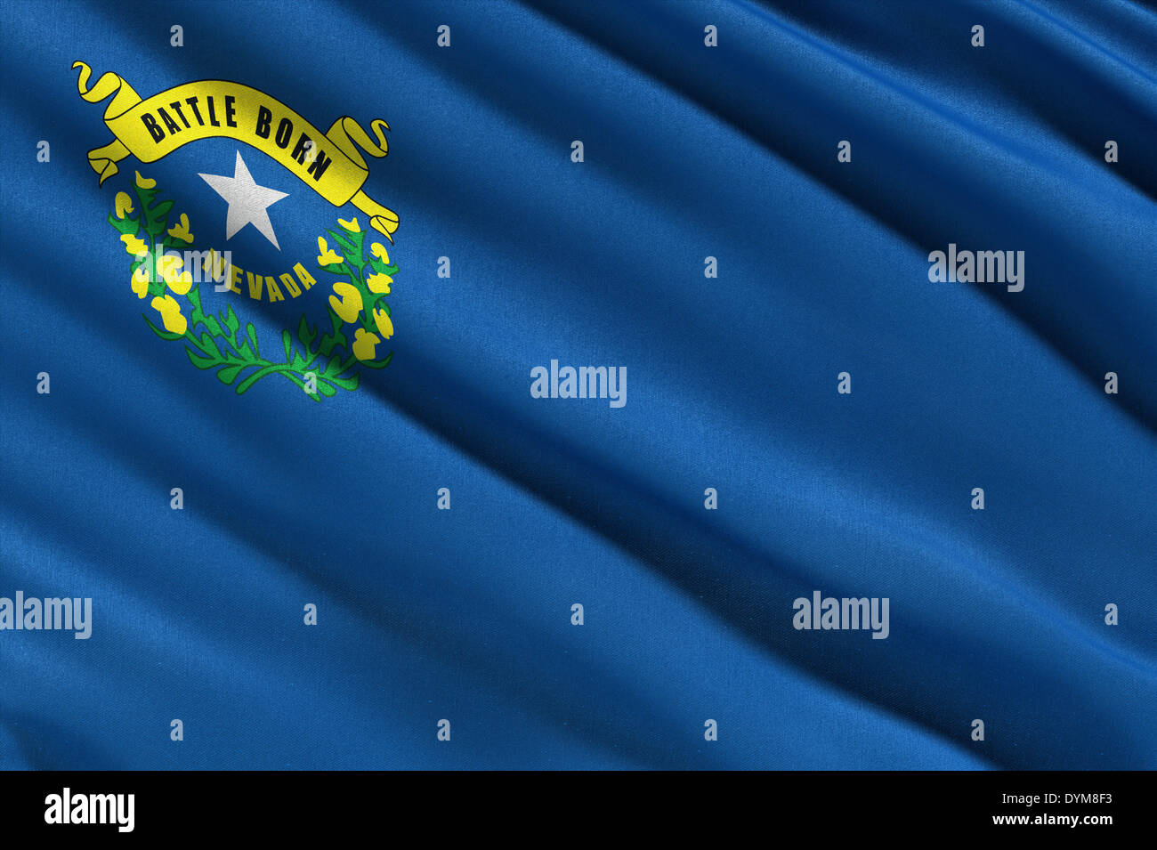 Flag of Nevada Stock Photo - Alamy